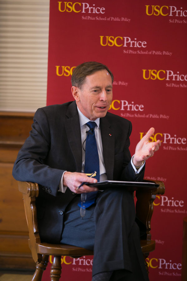 Event with General (ret.) David Petraeus - Ronald C. White